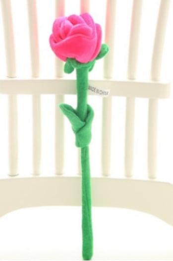 Artificial Rose Flowers on Plush Rose Assorted Colors Rose 12.59 inch ...