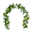 Artificial Rose Vine Decoration - Plastic Flower Garland, Wedding Party ...
