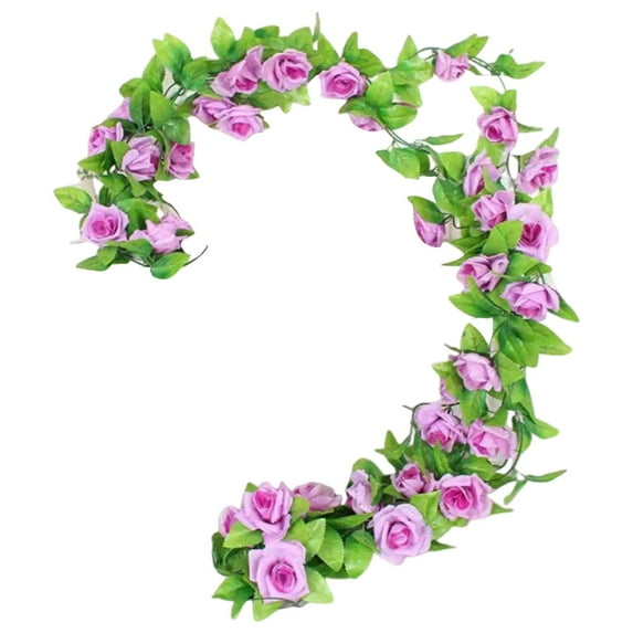 Artificial Rose Vine Flowers Plants, Ngxiha Fake Flower Vine for ...