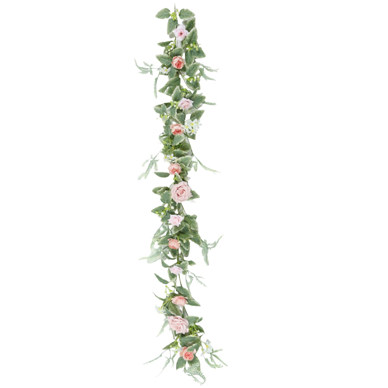 Artificial Rose Vines Silk Flower Artificial Flower Wall Hanging Vines ...