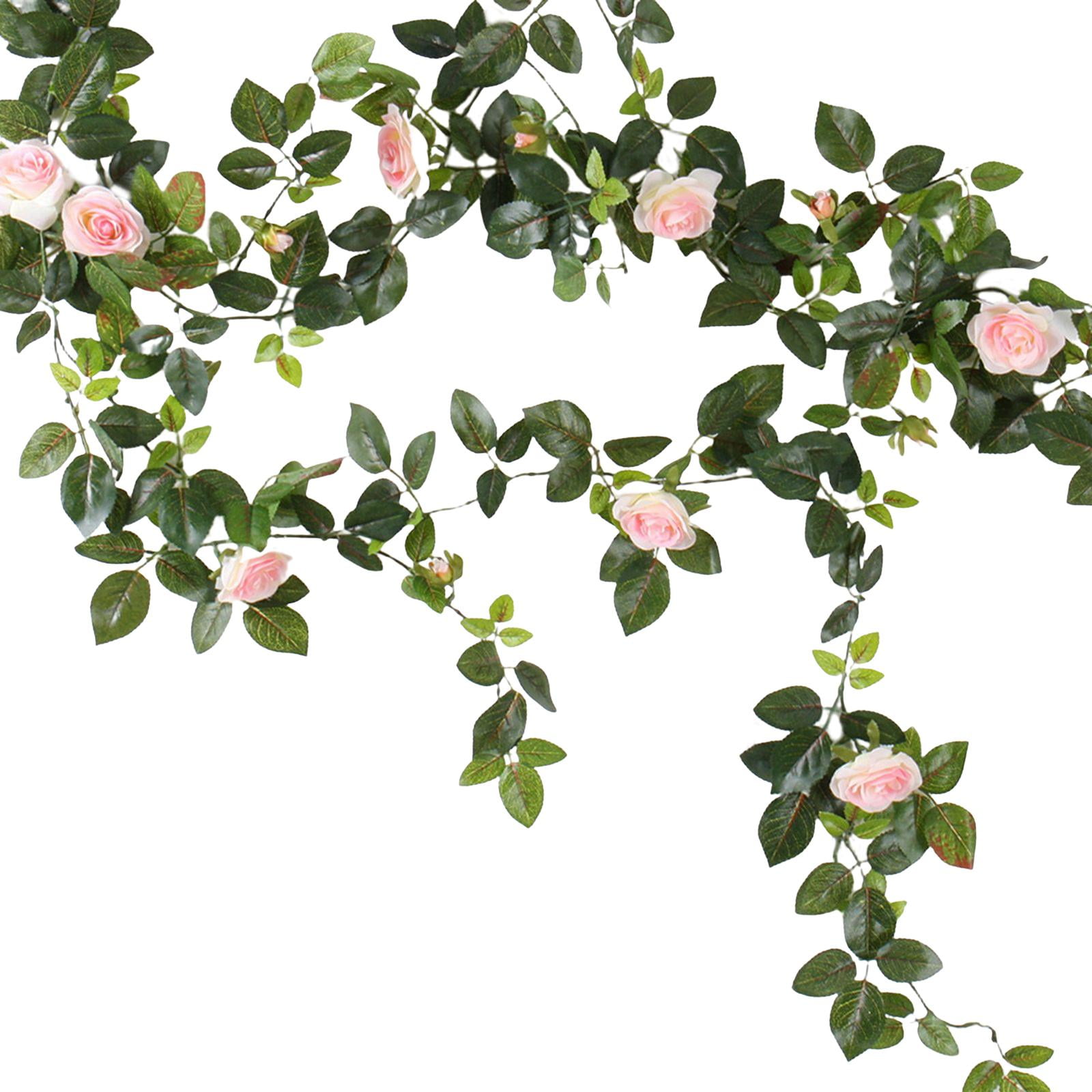Artificial Rose Vines rose Vine for baby Shower Decorations Light Pink ...