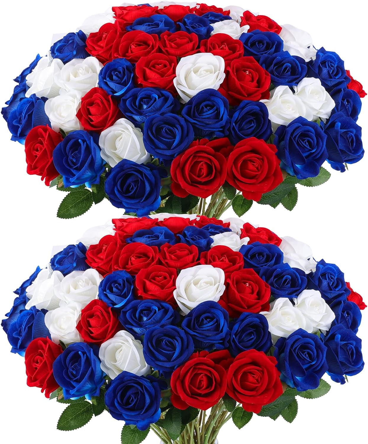 Artificial Roses in Bulk, Fake Velvet Silk Roses Realistic Roses for ...