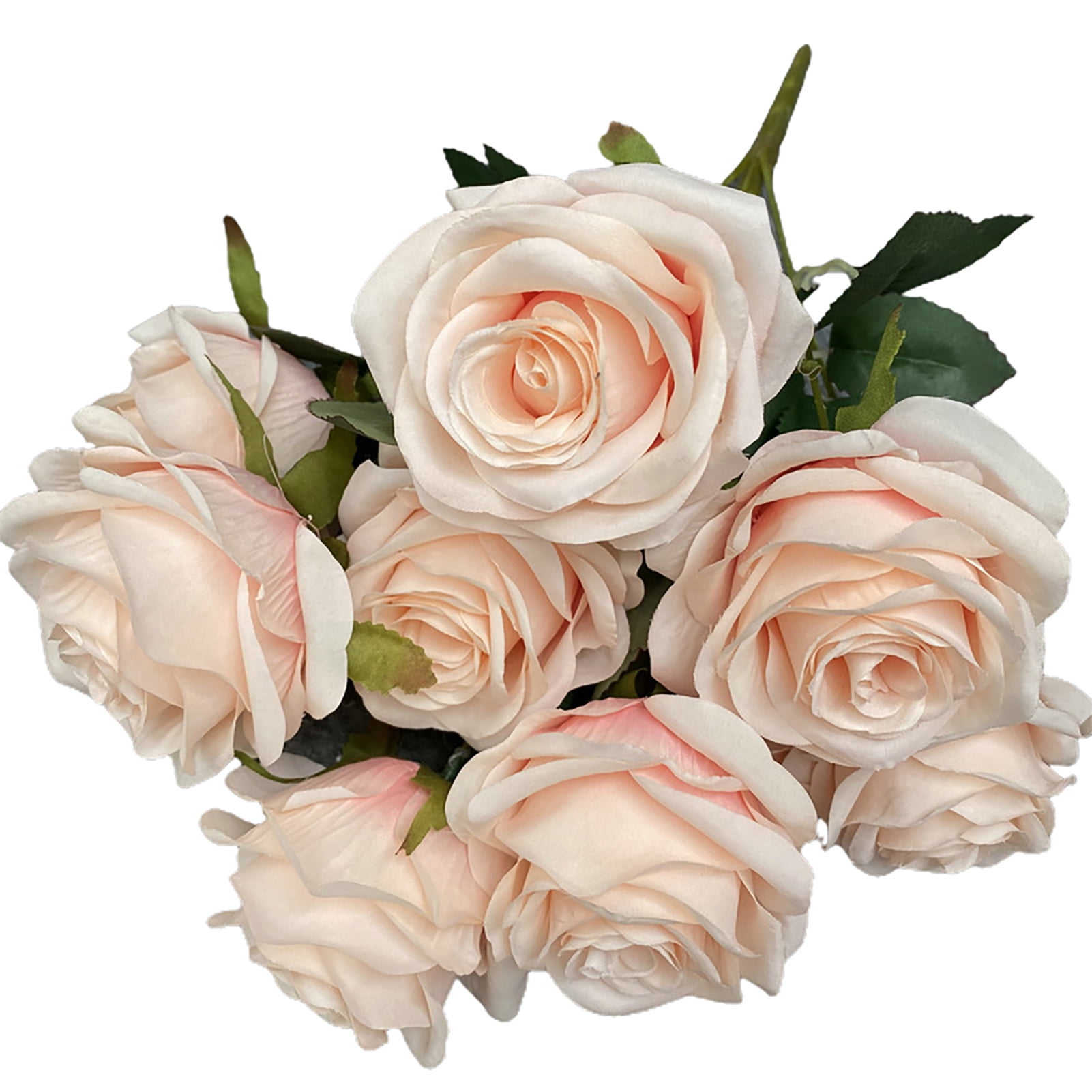Artificial Roses Flowers for Valentine's Day, Realistic Blossom Roses ...
