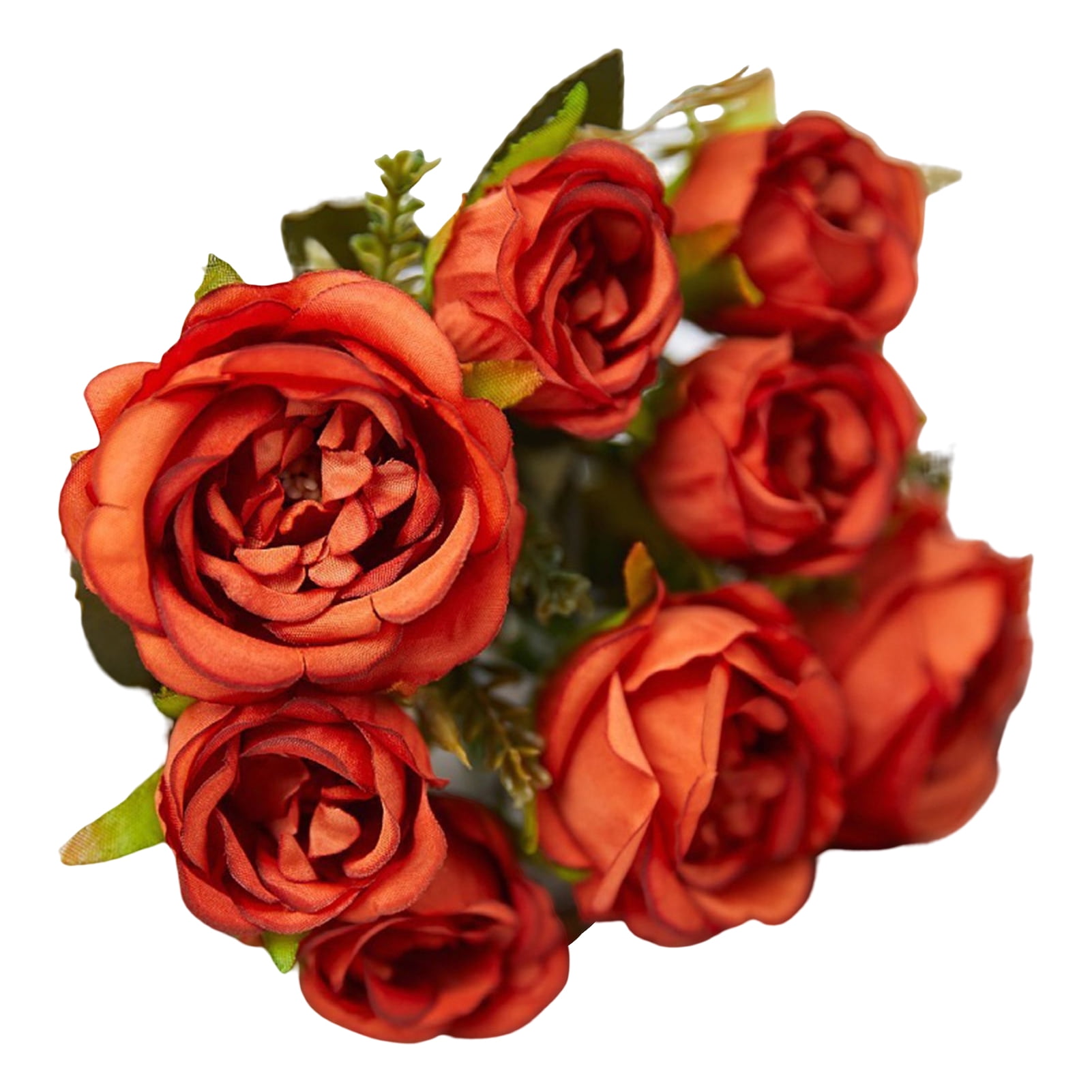 Artificial Roses Stem Roses Artificial Flowers Bulk Realistic Silk Rose ...