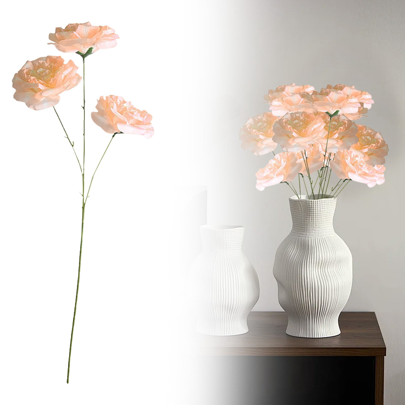 Artificial Roses Wedding Decoration Photography Props Home Hall Table ...