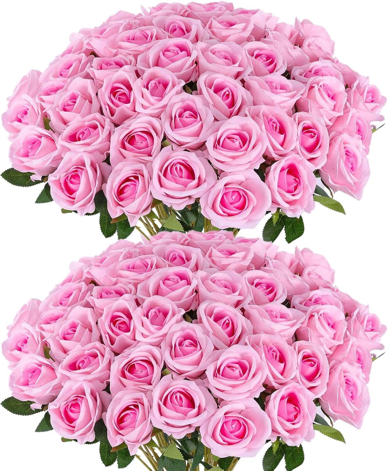 Artificial Roses in Bulk, Fake Silk Roses Realistic Roses for Wedding ...