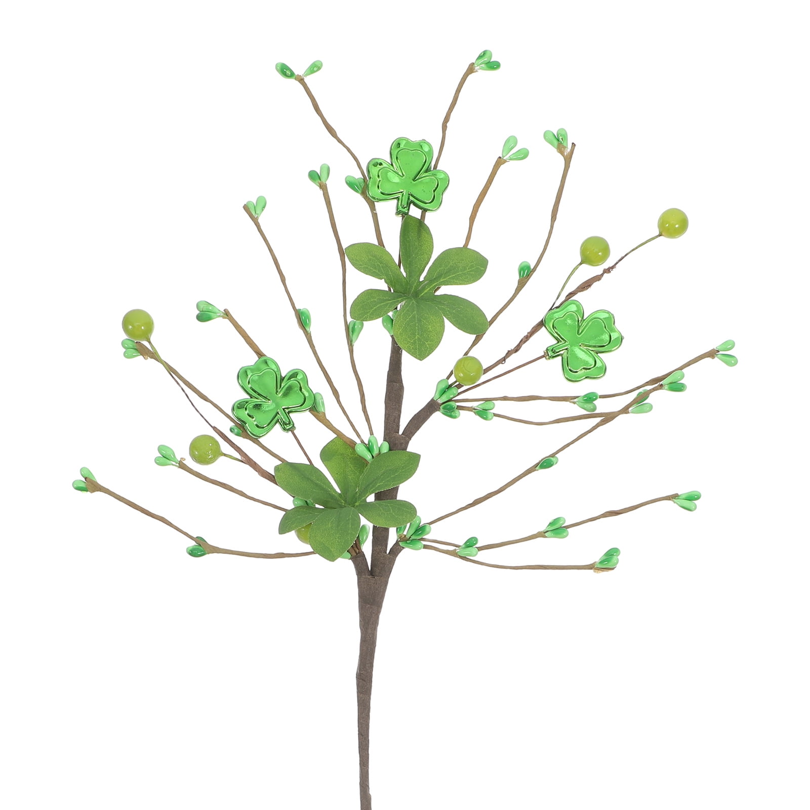 Artificial Shamrock Picks Charm Decorations House Number Green ...