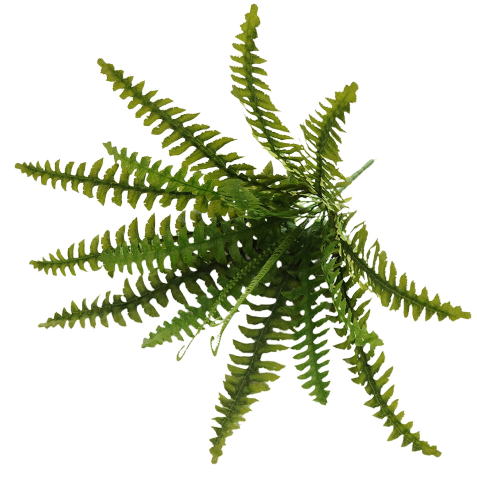Artificial Shrubs, Plastic Plants Fern Leaves Greenery Simulation Fake ...