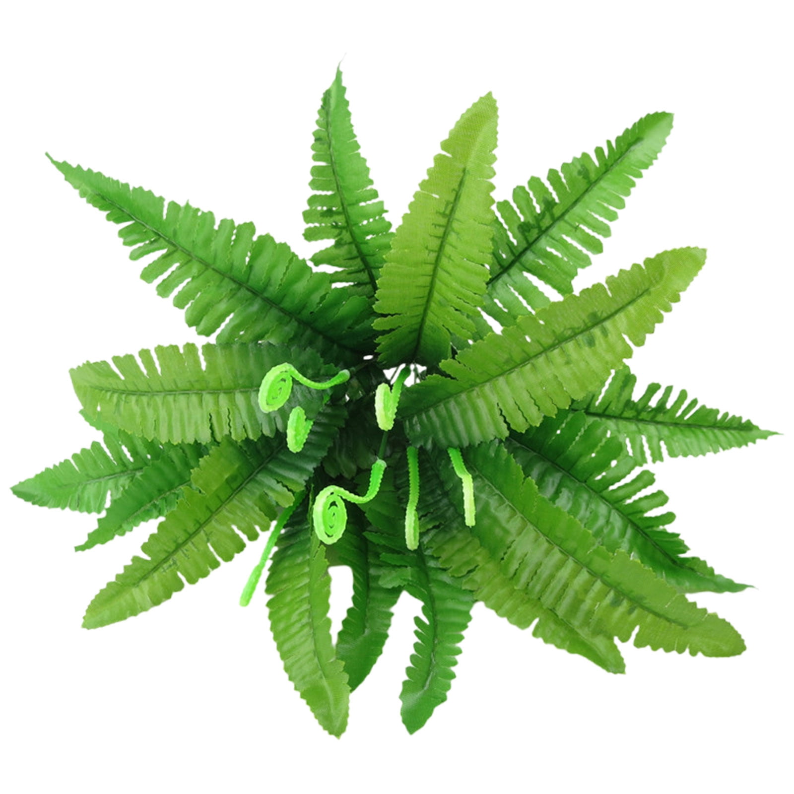Artificial Shrubs, Plastic Plants Grass Fern Leaves Fake Bushes Wedding ...