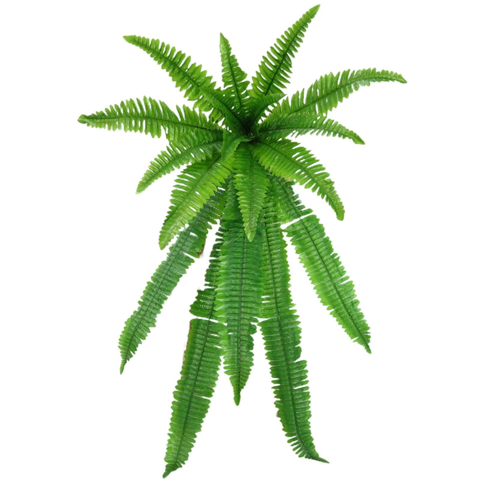 Artificial Shrubs, Plastic Plants Grass Fern Leaves Fake Bushes Wedding ...