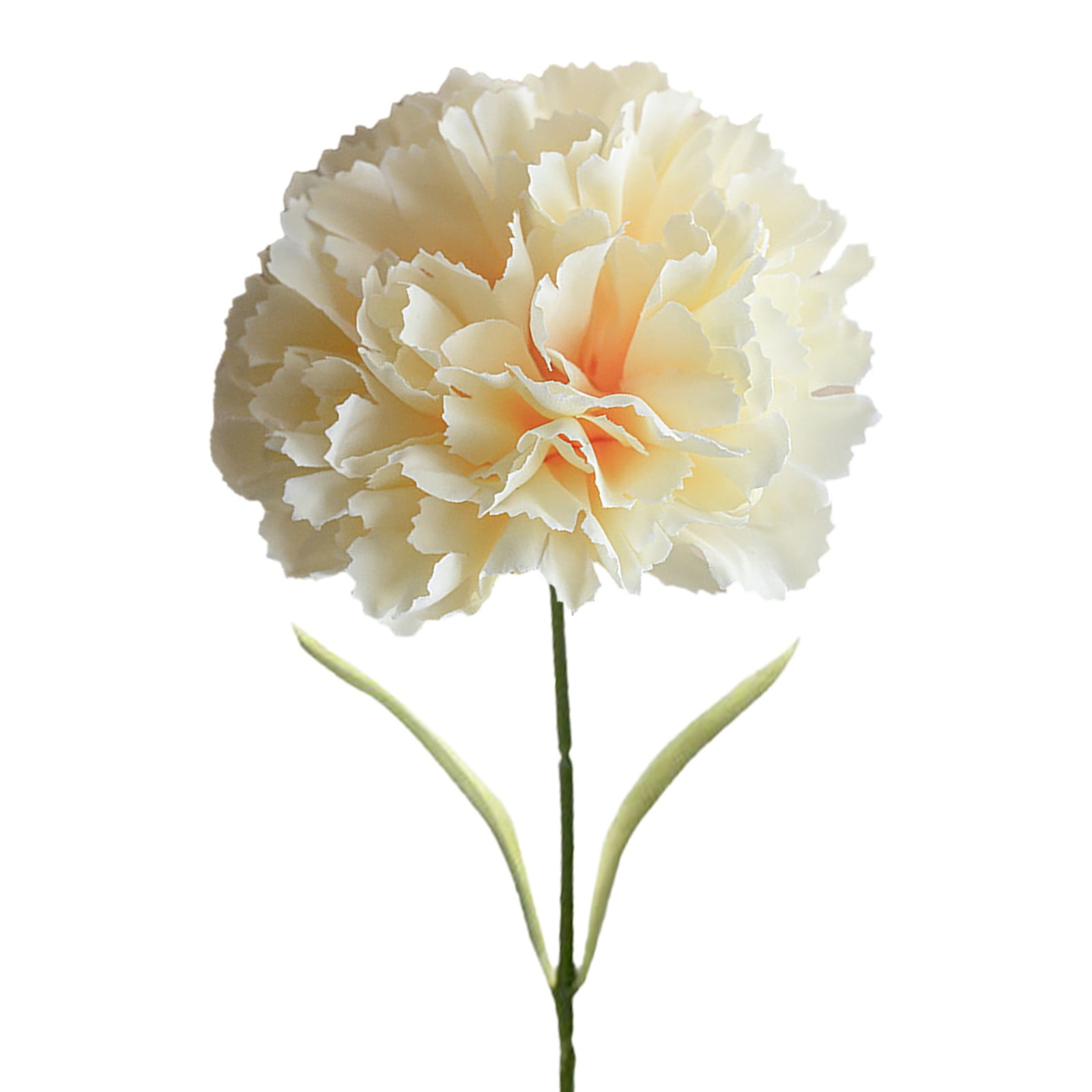 Artificial Silk Carnations Bouquet with Stems, Realistic Fake Flowers ...