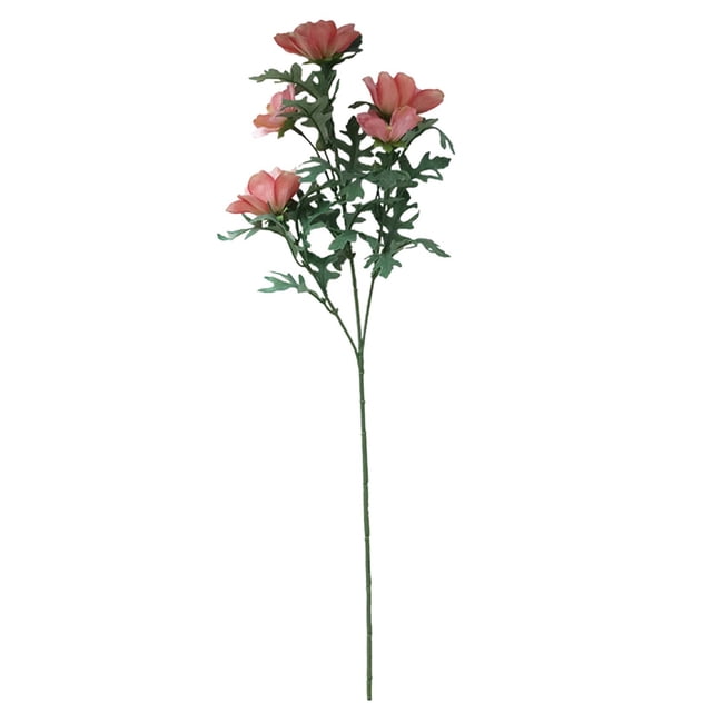 Artificial Silk Fake Daisy Chrysanthemum Flowers Leaf Floral Wedding ...