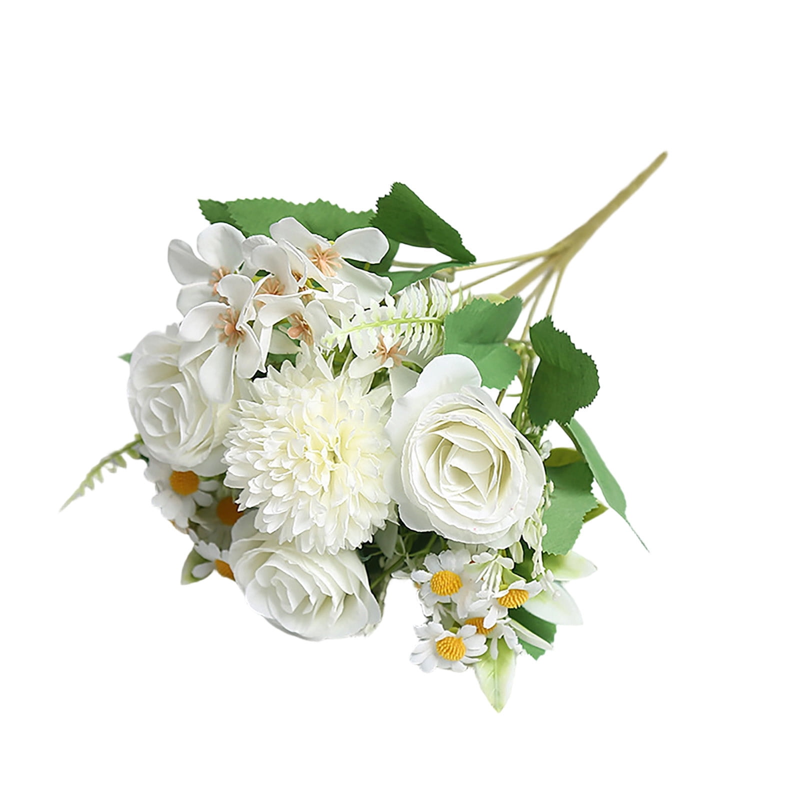 Artificial Silk Fake Flowers Bouquet for Wedding, Home Decor ...