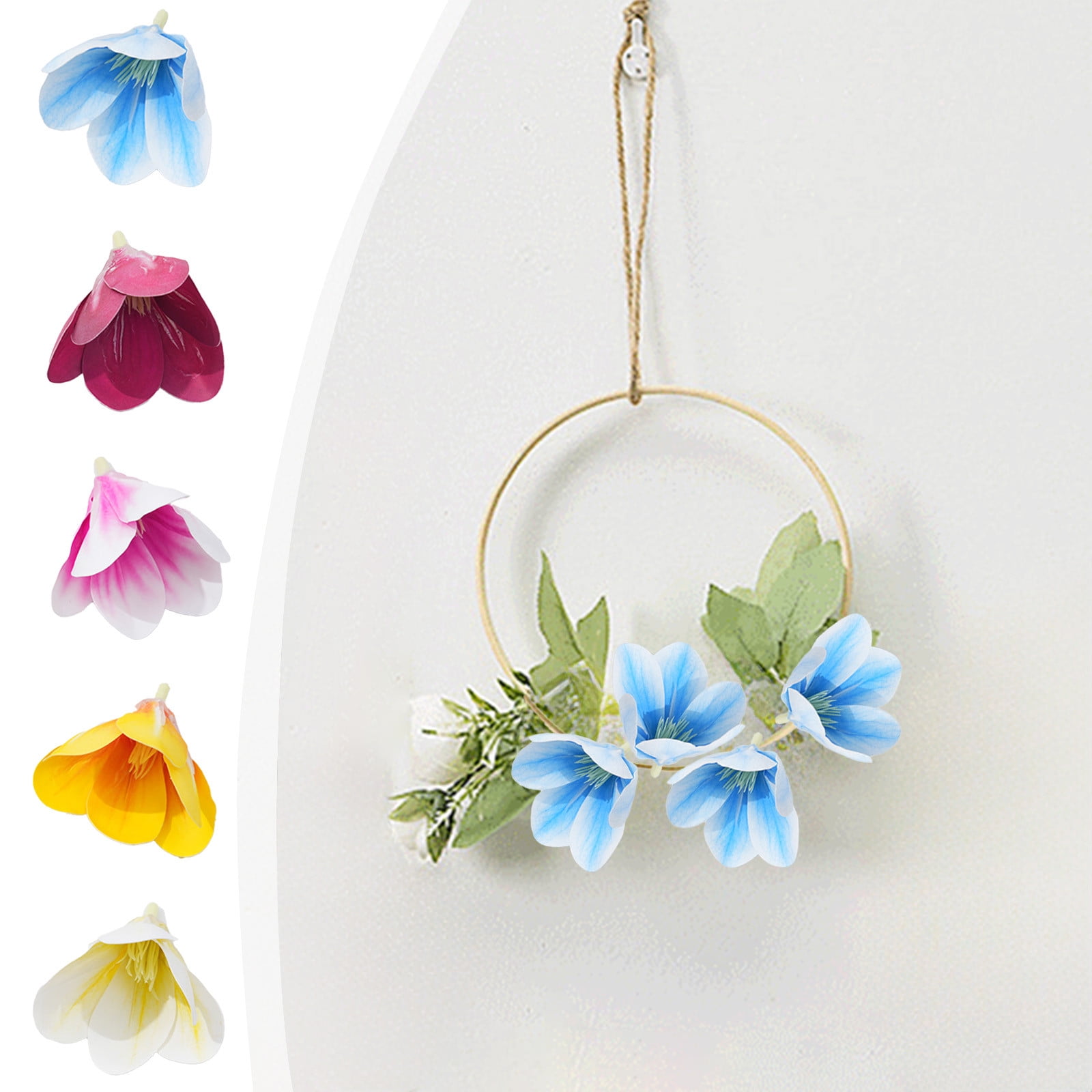 Artificial Silk Flower Heads for DIY Arrangements | Faux Floral Craft ...