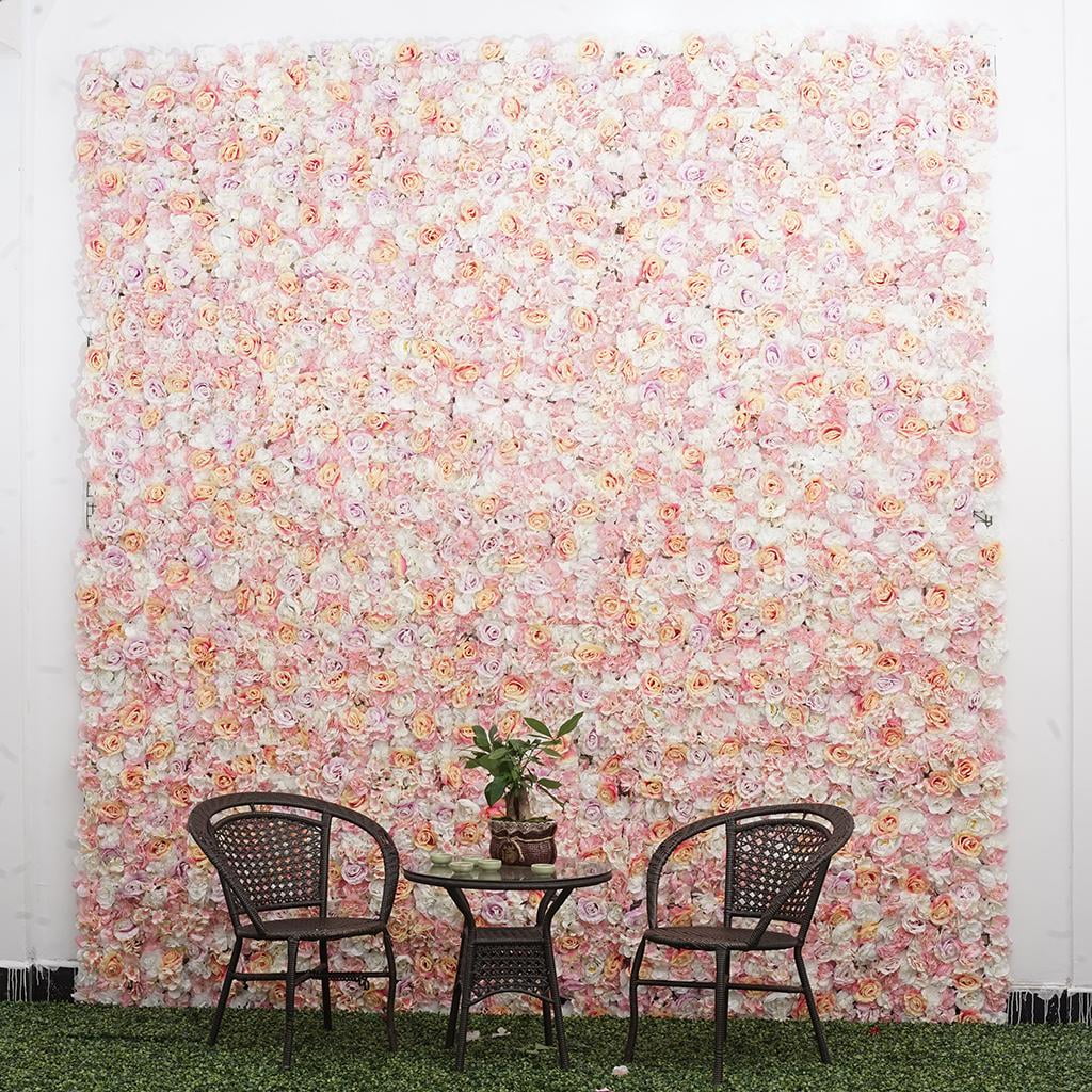 Artificial Silk Flower Panel, Flowers Topiary, flower panel for ...