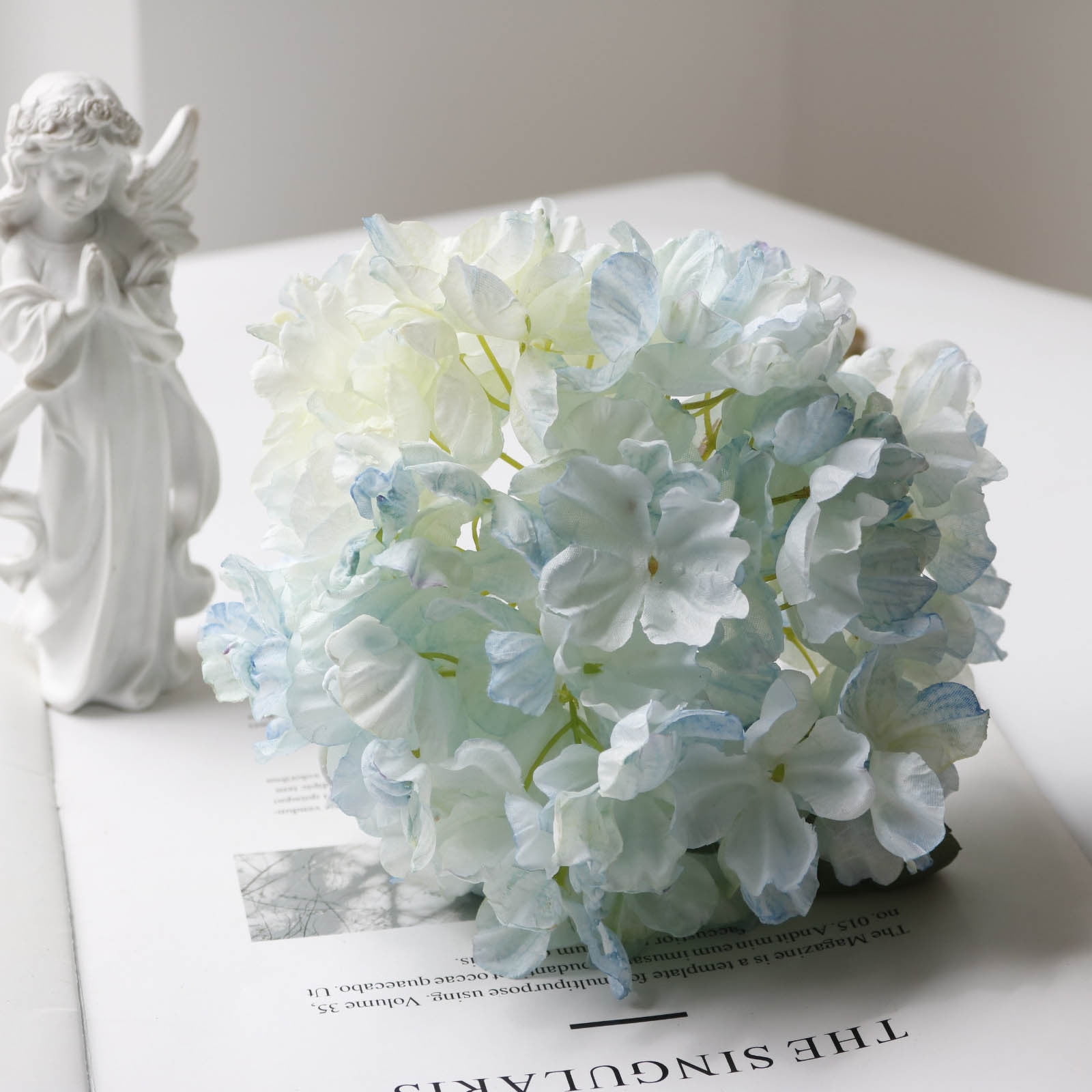 Artificial Silk Flowers Bouquet - Beautiful Fake Flowers for Wedding ...