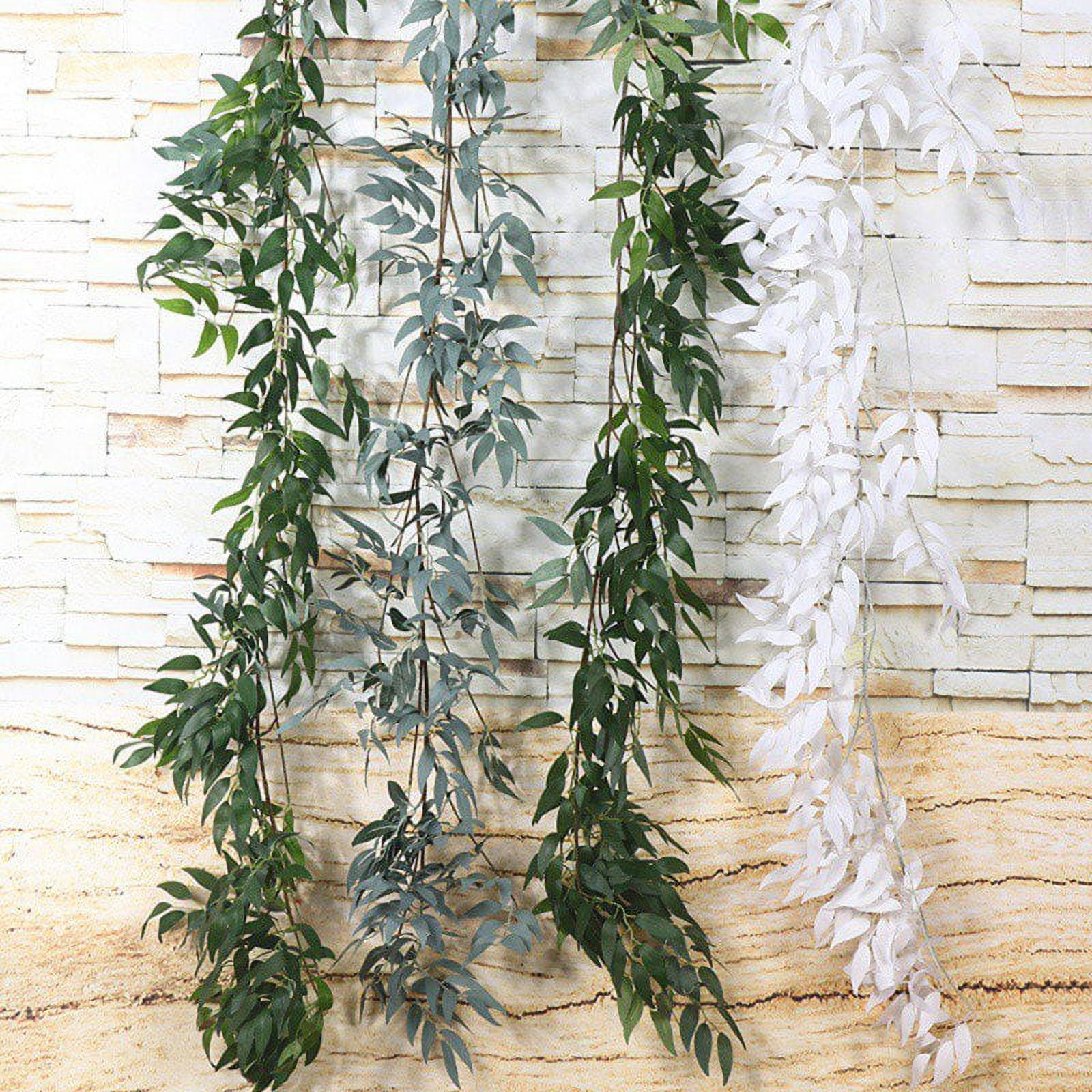 Artificial Silk Ivy Leaf Garland Plant Vine Foliage Decor Artificial ...