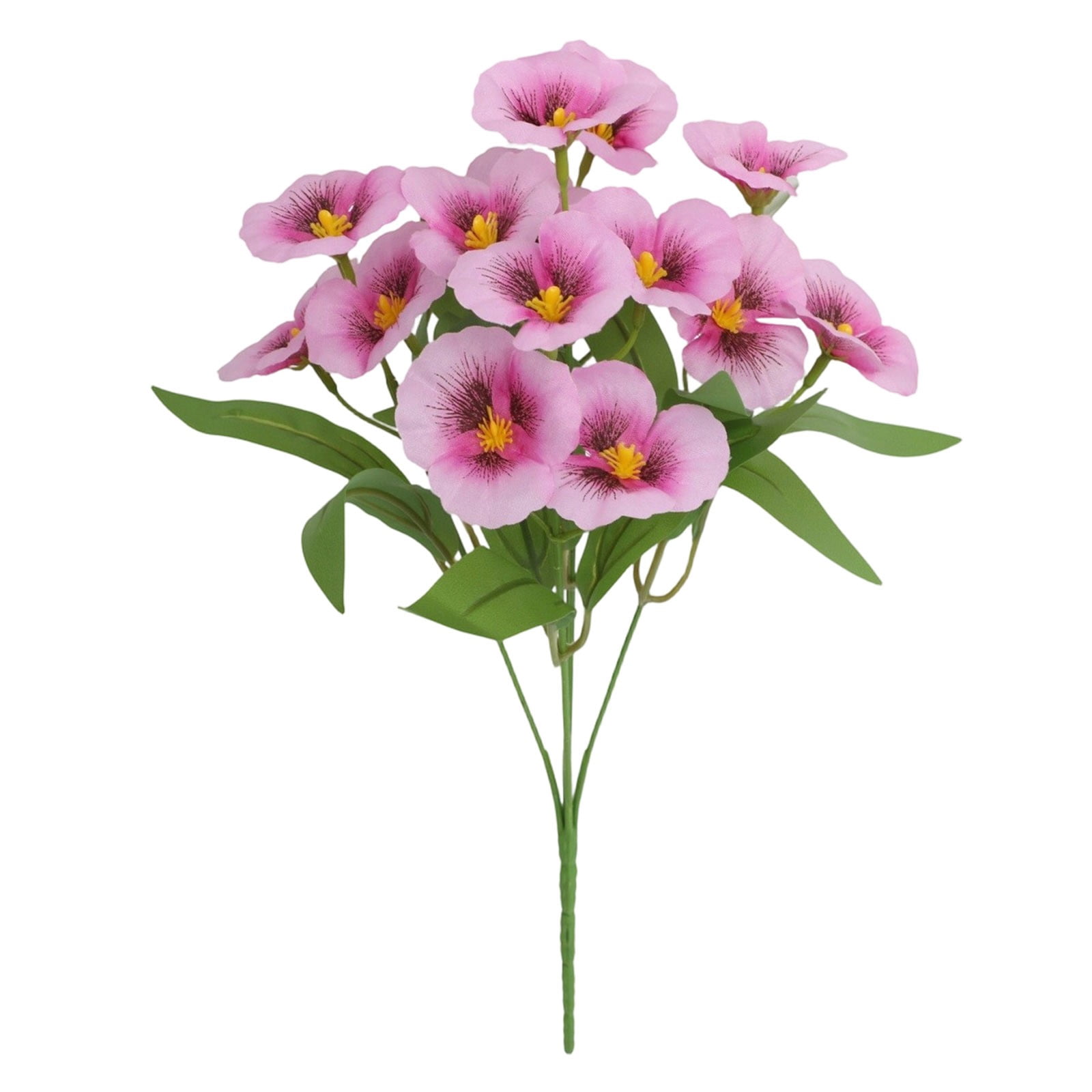 Artificial Silk Pansy Flowers Outdoor Spring Flowers Pansies Wildflower ...