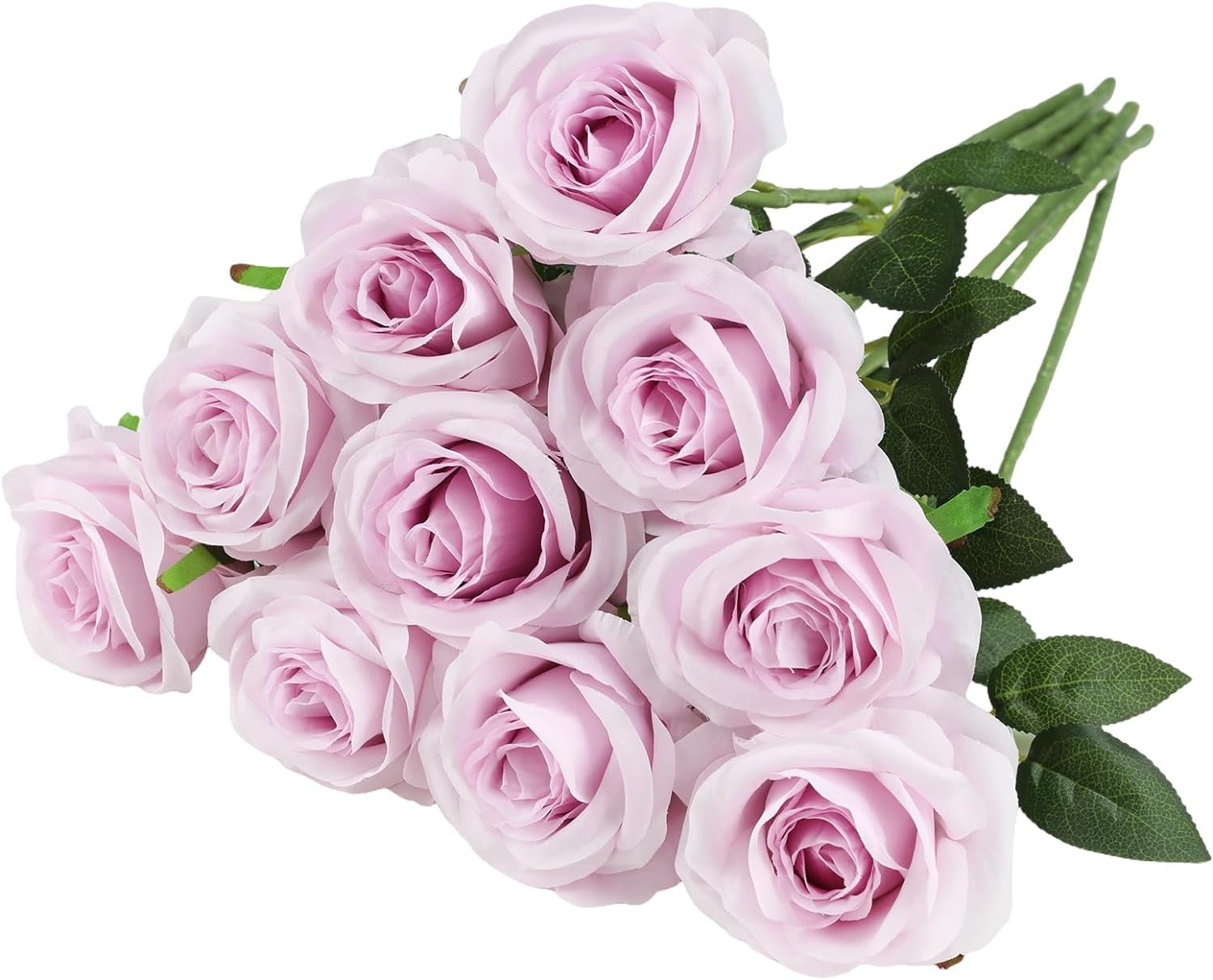 Artificial Silk Rose Flower Bouquet Lifelike Fake Rose for Wedding Home ...