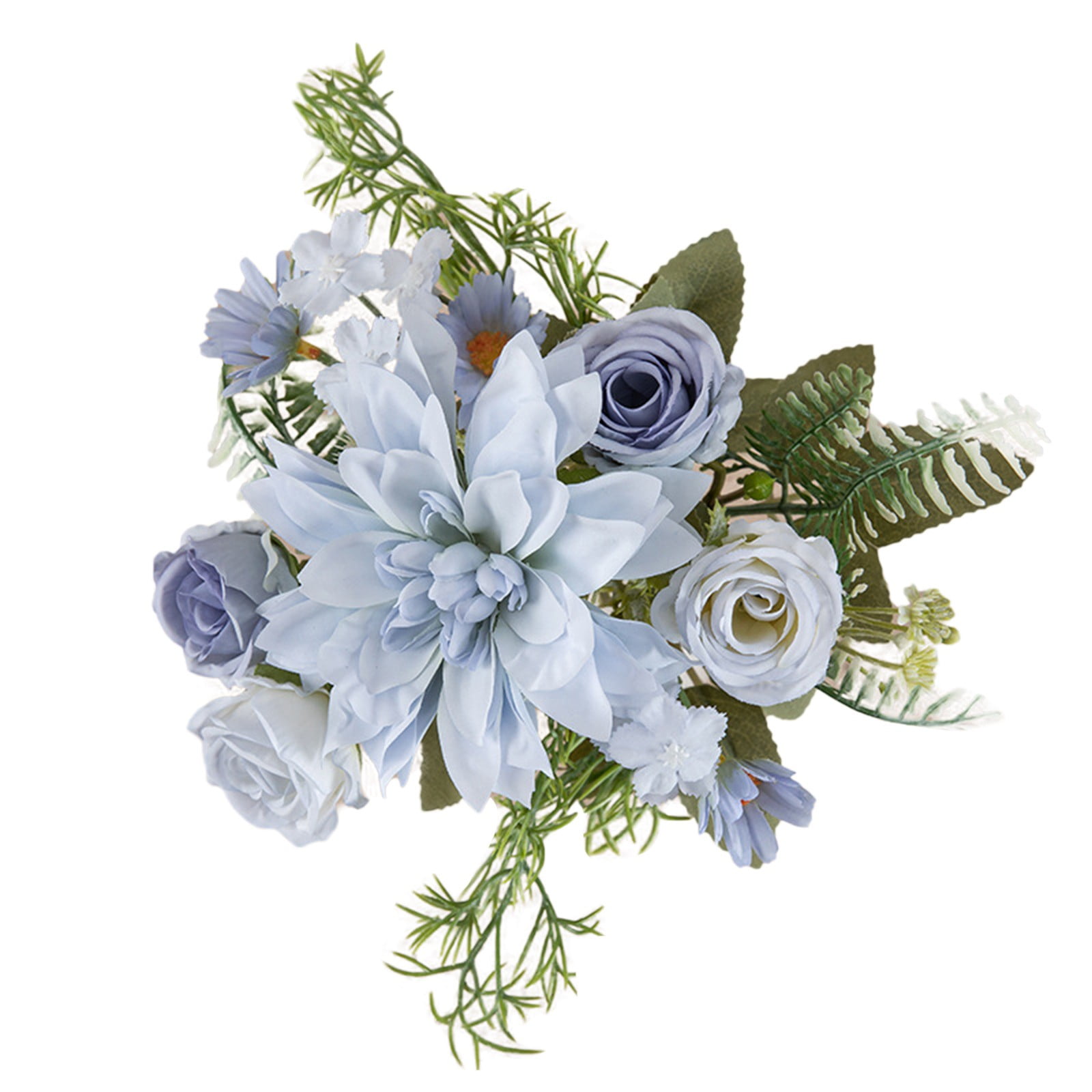 Artificial Silk Rose Flowers for Home Decoration Fake Floral Bridal ...