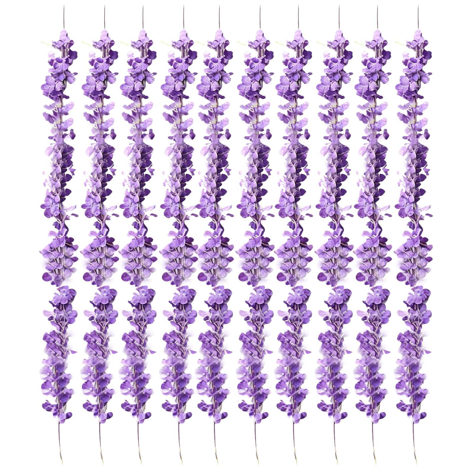 Artificial Silk Wisteria Flowers,Fake Plastic Wisteria Wedding Bouquet ...