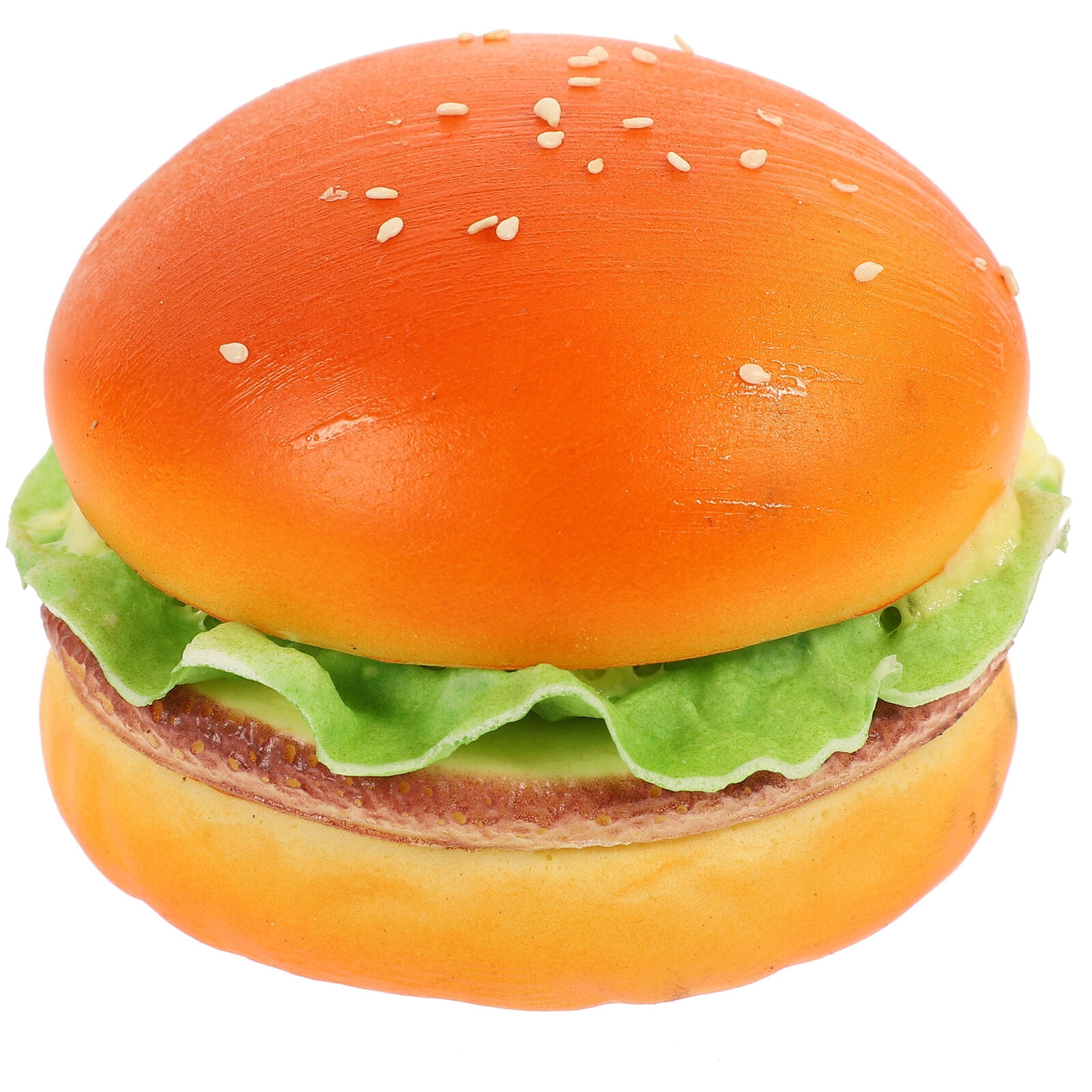IMIKEYA Assorted Color PU Fake Burger Props for Decoration Photography ...