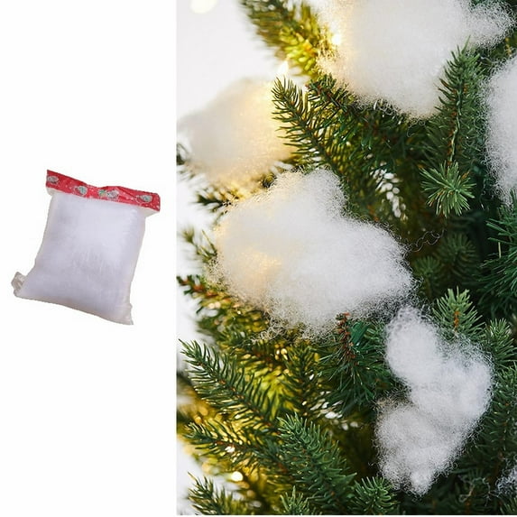 Artificial Snow Blanket Realistic Winter Scene Decor For Christmas Village Displays Tree Skirt ...
