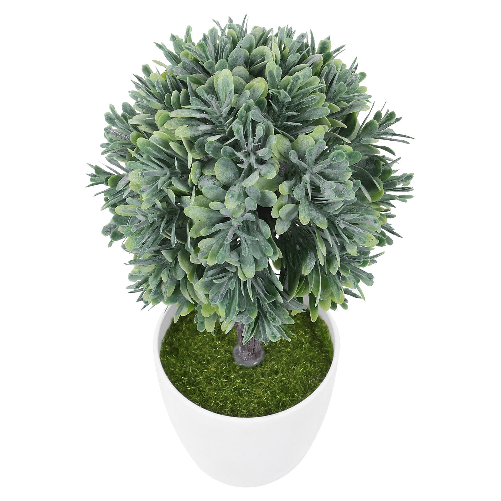 Artificial Spherical Potted Plant Bookshelf Decor Plants for Home ...