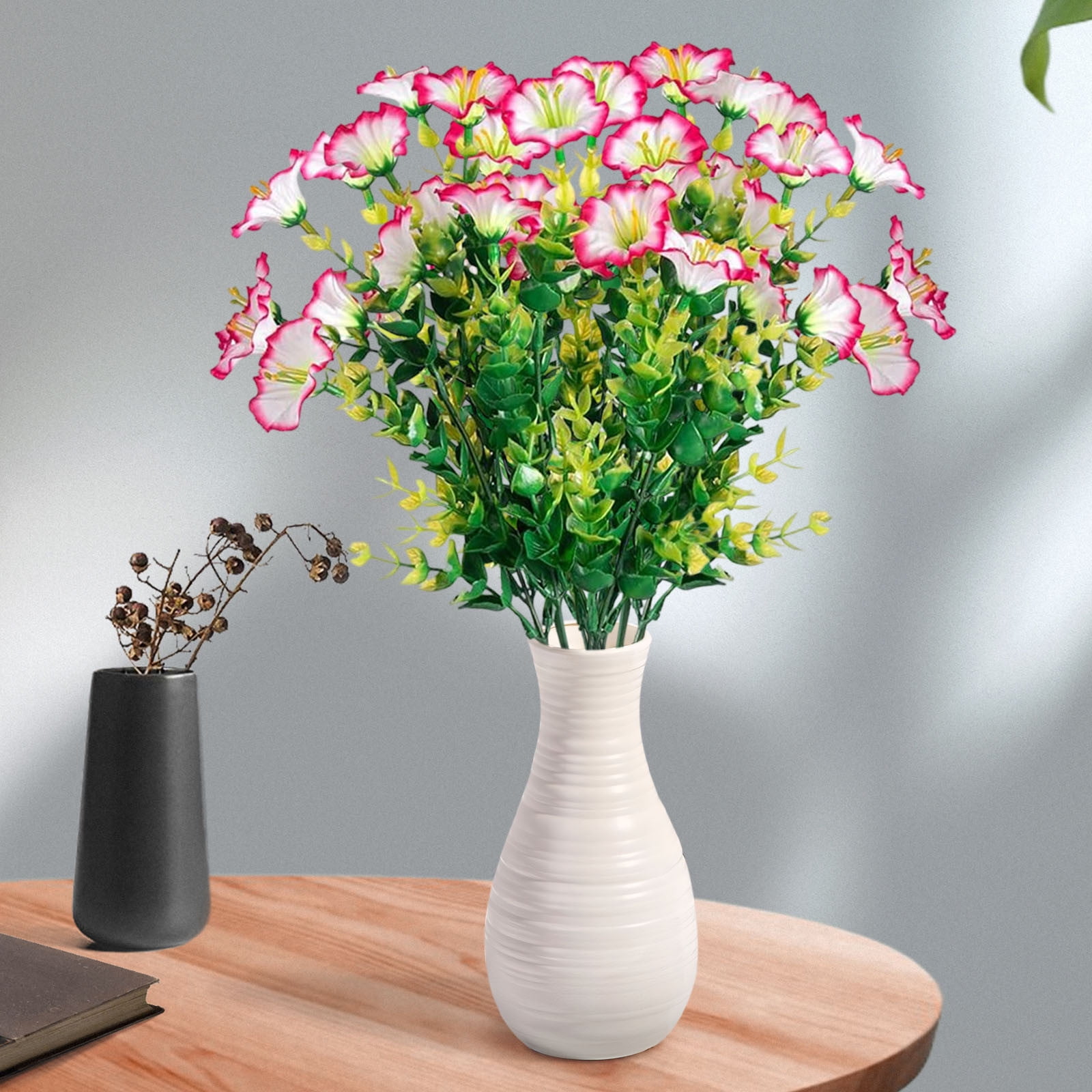 Artificial Spring Grass Violet, Plastic Silk Printed Small Flower for ...