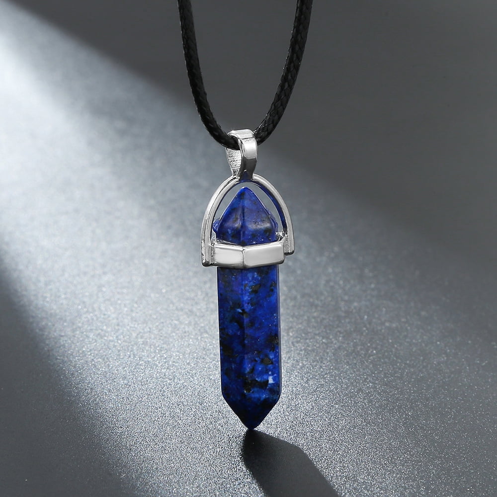 Artificial Stone Round Collar Necklace,Lapis Lazuli,Lapis Lazuli ...