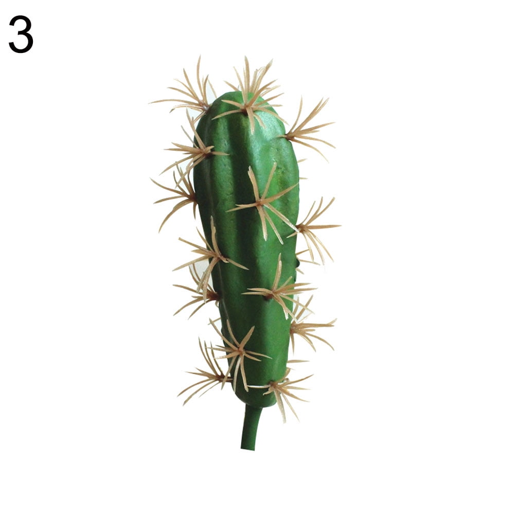 Artificial Succulent Plants Artificial Cacti Arrangement Mini Fake Cactus for Home Decor and ...