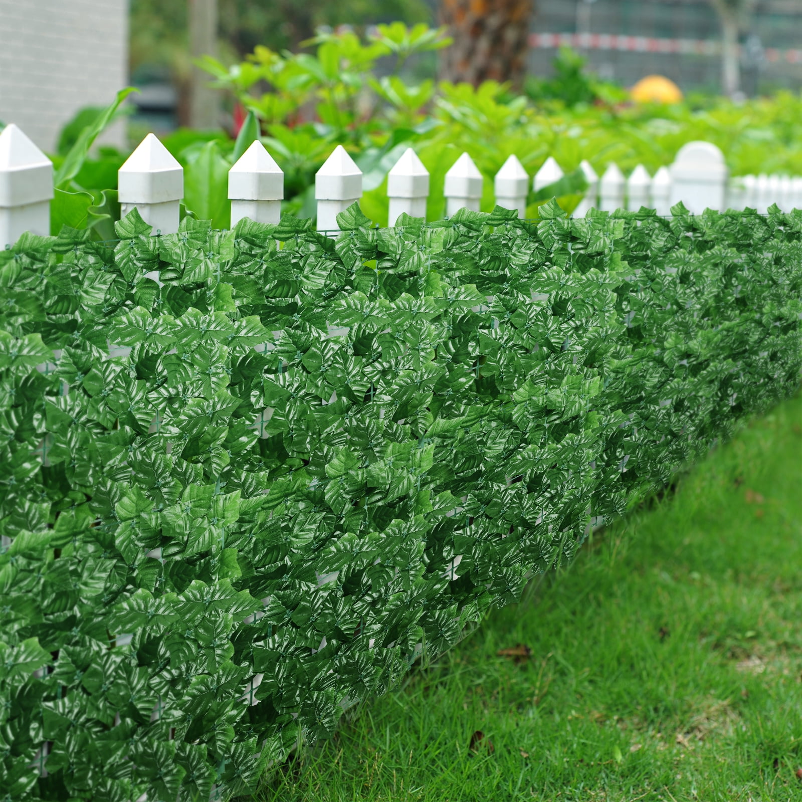 Artificial Sweet Potato Vine Fence - 43x33 (40 Pieces) - Walmart.com