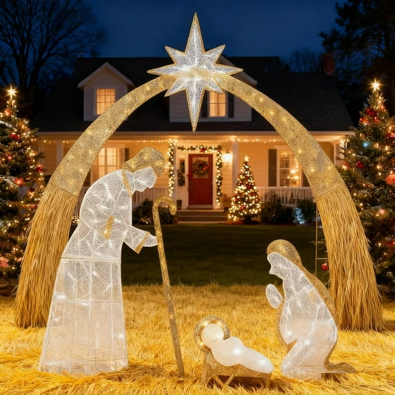 Artificial Thatch for Nativity Scene Farmhouse Christmas Village ...