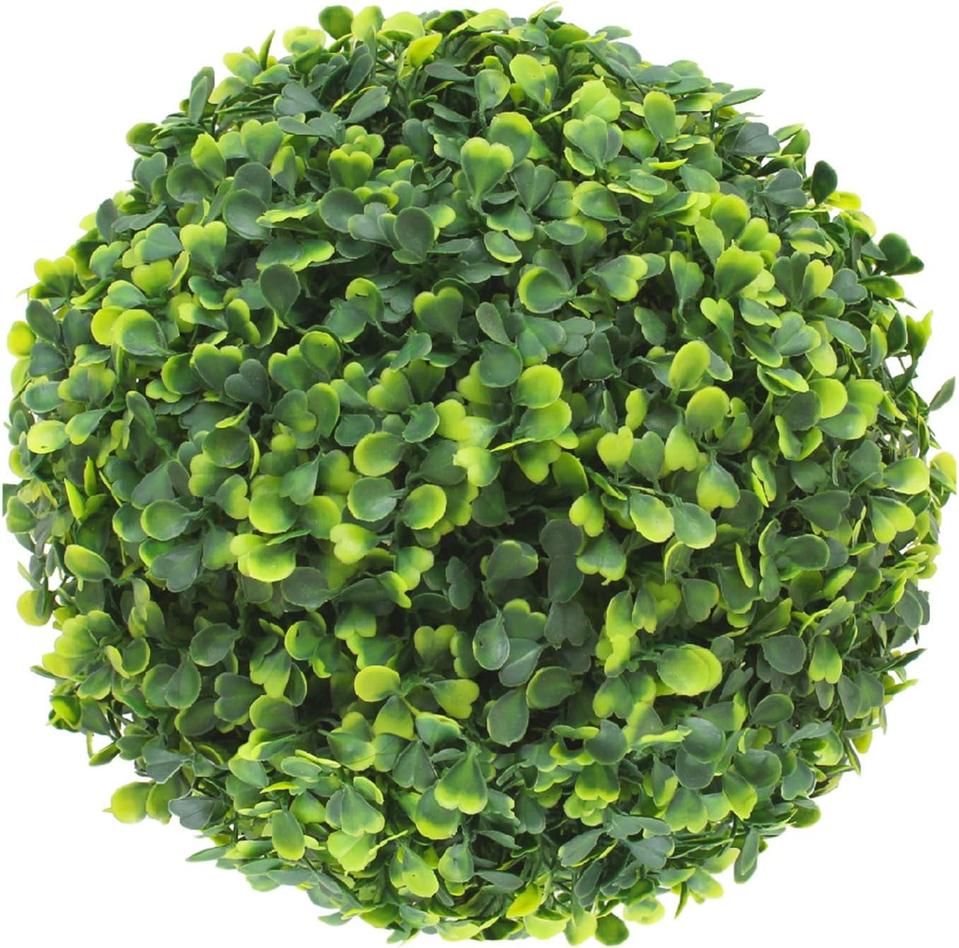 Artificial Topiary Ball Outdoor Boxwood Balls Lifelike Plants, Round ...
