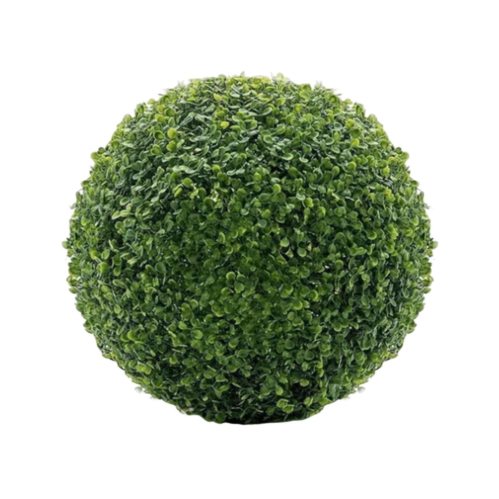 Artificial Topiary Boxwood Ball,Fake Green Plants Decorative Spheres ...