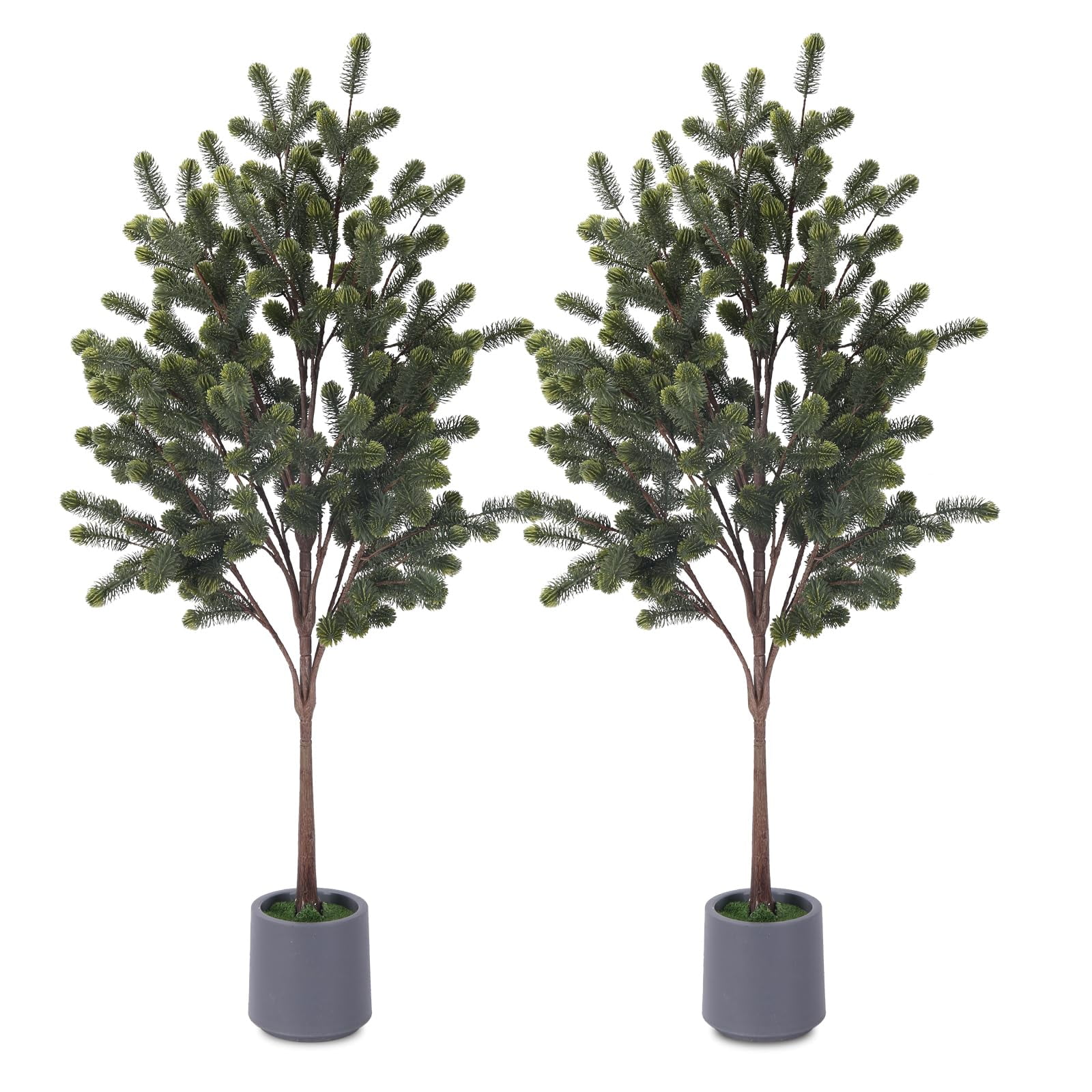 Artificial Topiary Cedar Trees Artificial Cedar Pine Tree Potted Plant ...
