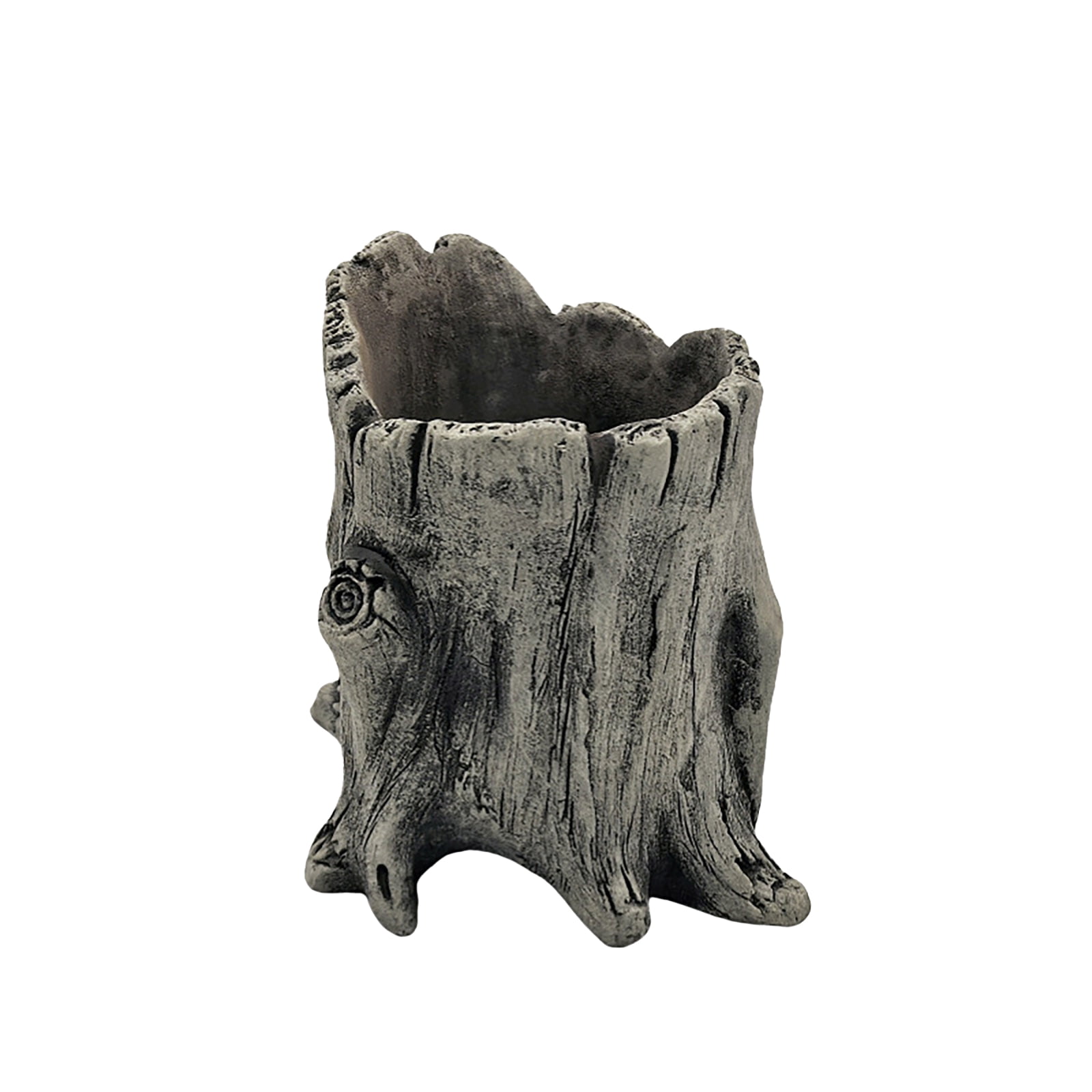 Artificial Tree Stumps Vase Decorative Planter Pots Barks Flower Pots ...