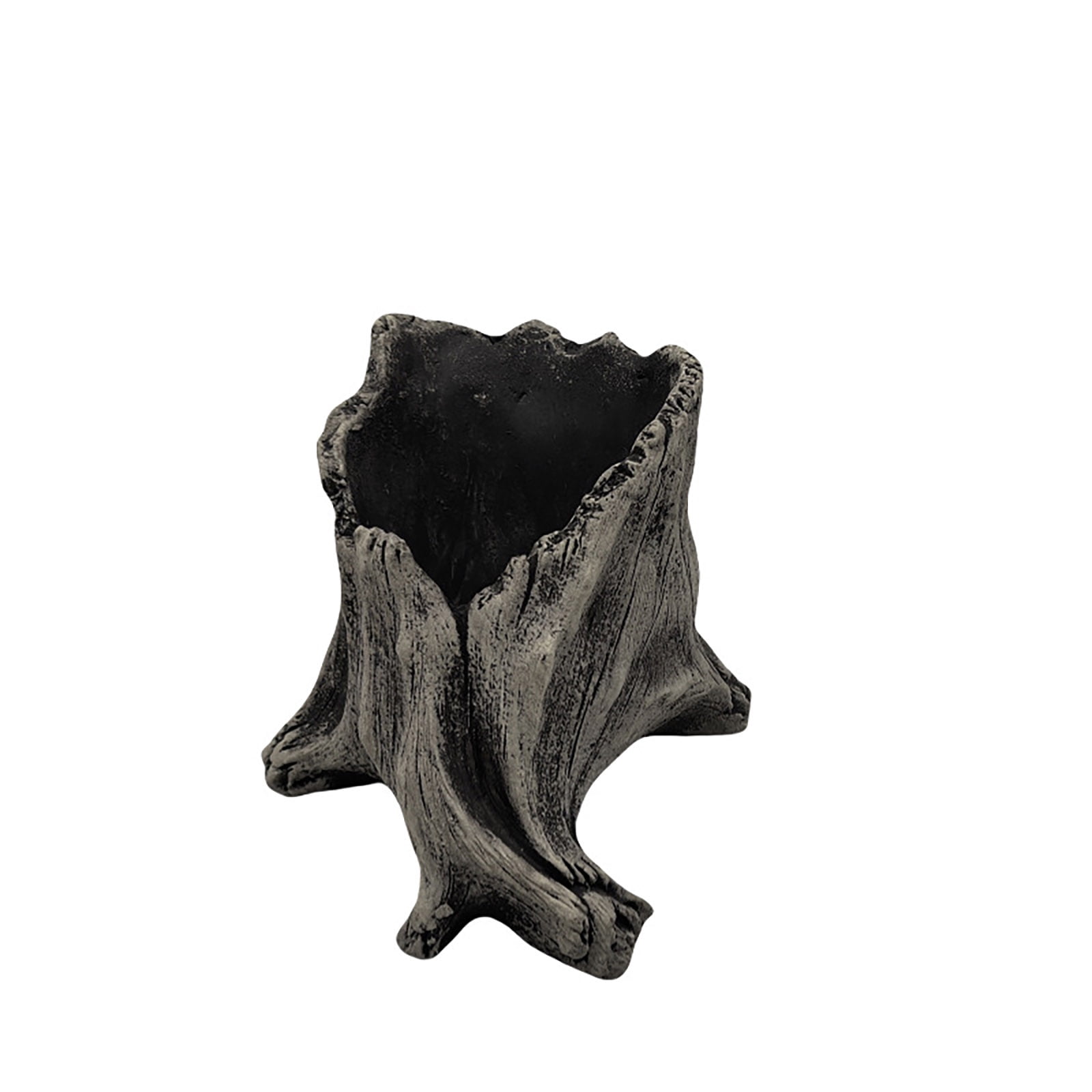 Artificial Tree Stumps Vase Decorative Planter Pots Barks Flower Pots ...