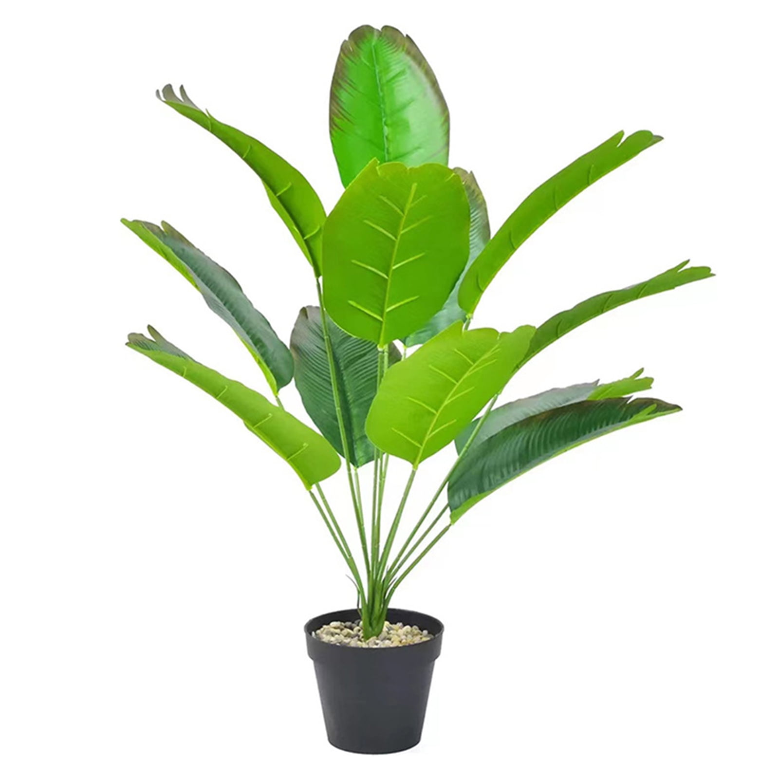 Artificial Tropical Plants 25", Fake Real Touch Plants For Home And ...