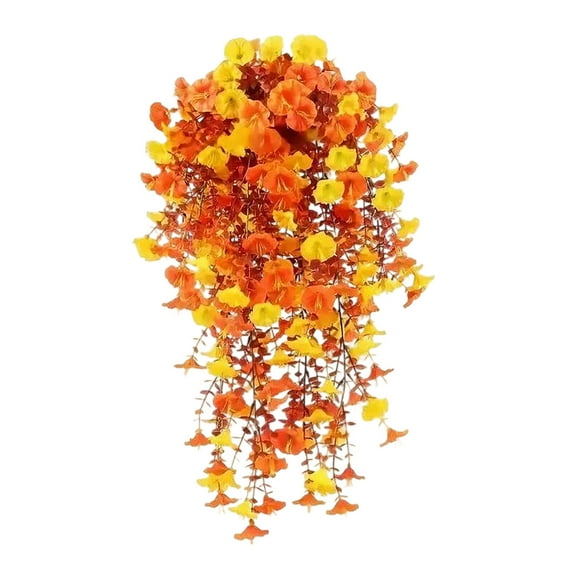 Artificial Trumpet Flower Home Wedding Flower Wall Hanging Vine Kit ...