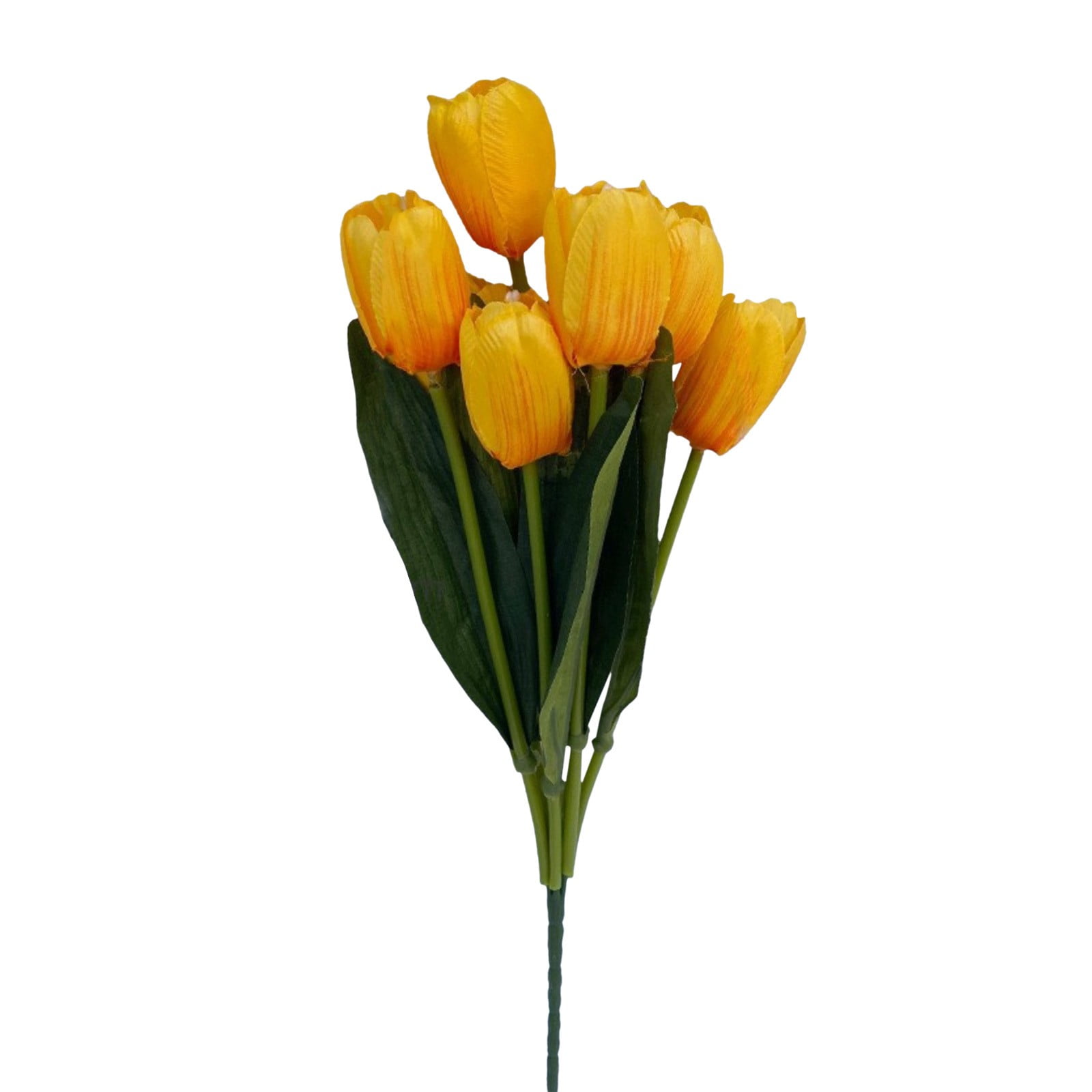 Artificial Tulip Flower Bouquet, Easter Spring Wreath Wedding Decor ...