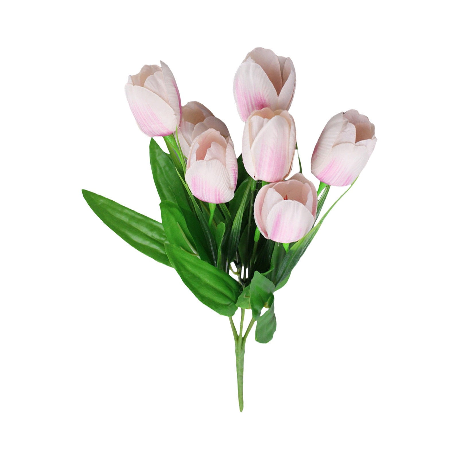 Artificial Tulip Flower for Home Decor 7-Head Mini Tulips, Perfect for ...