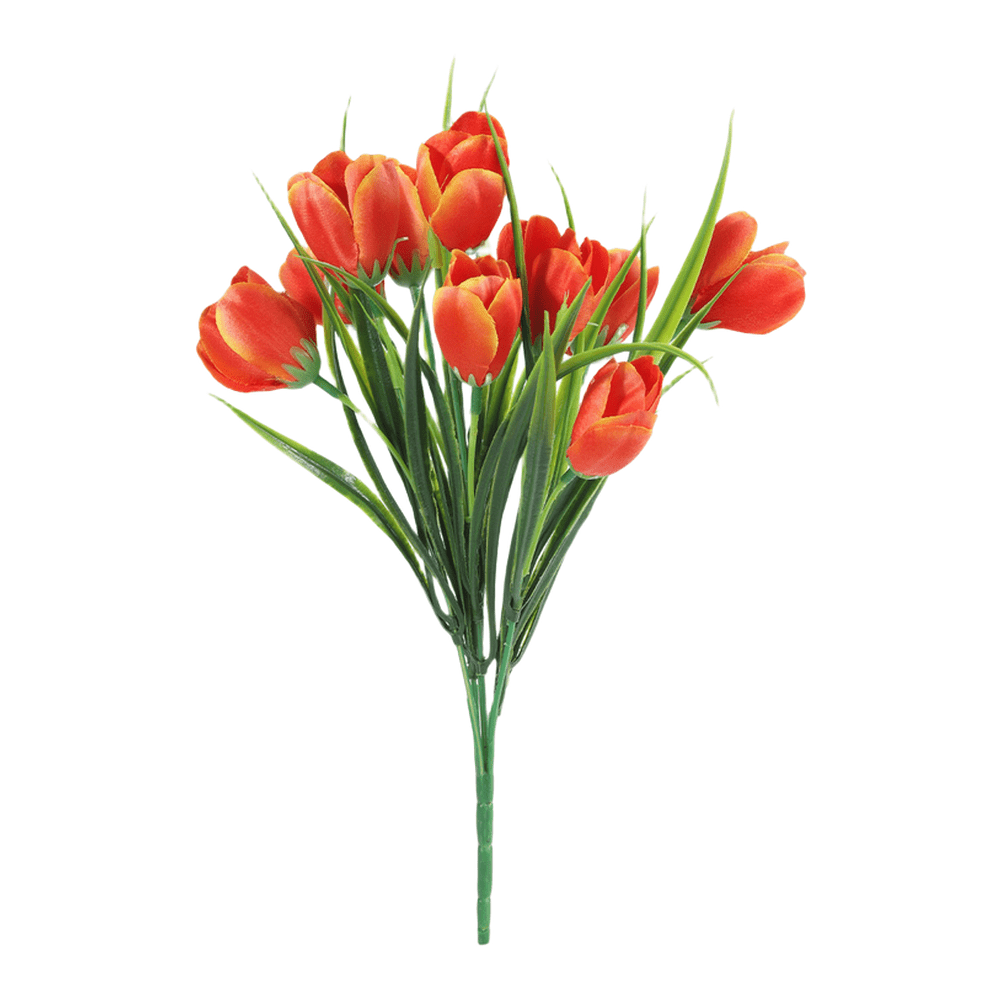 Artificial Tulips Wedding Decor Fake Flowers Bouquet Home Office Table ...