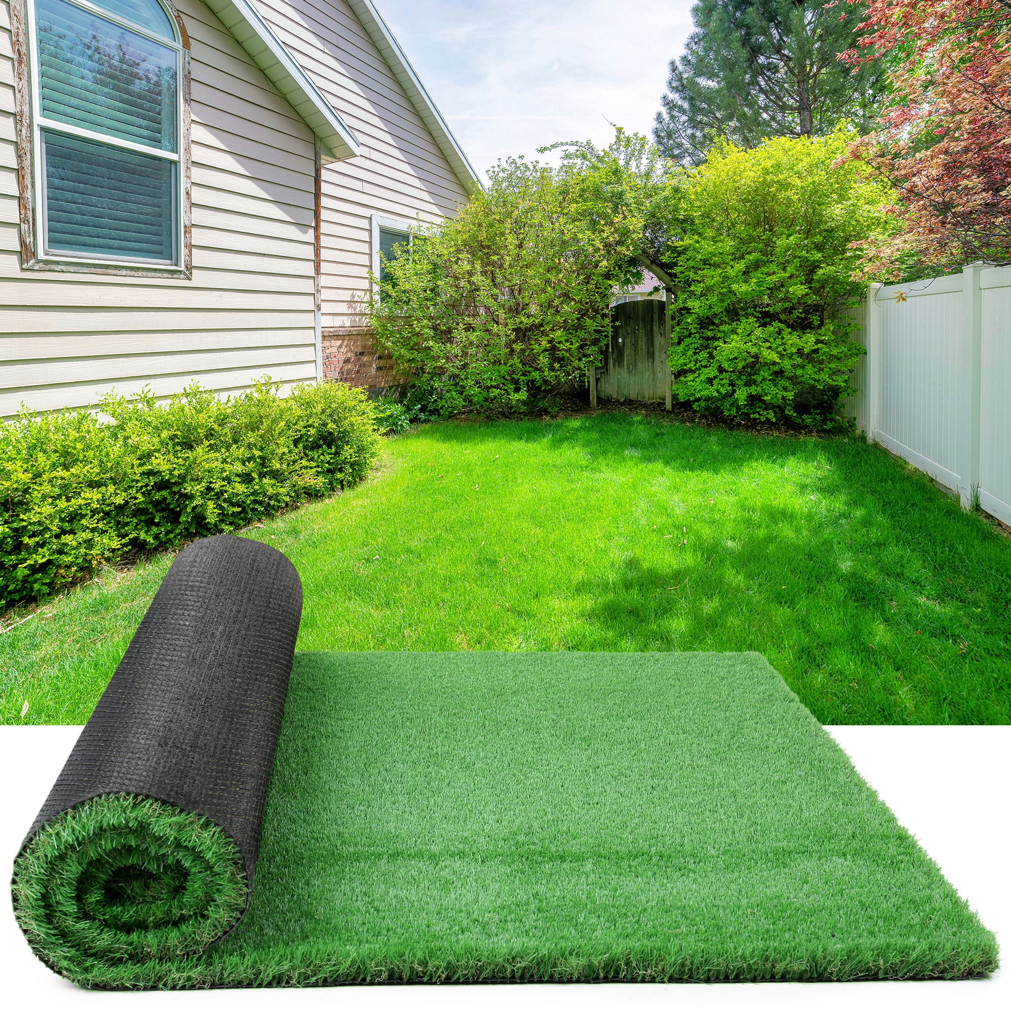 7x15FT Artificial Turf Grass Rug for Pets, Indoor/Outdoor Landscape for ...