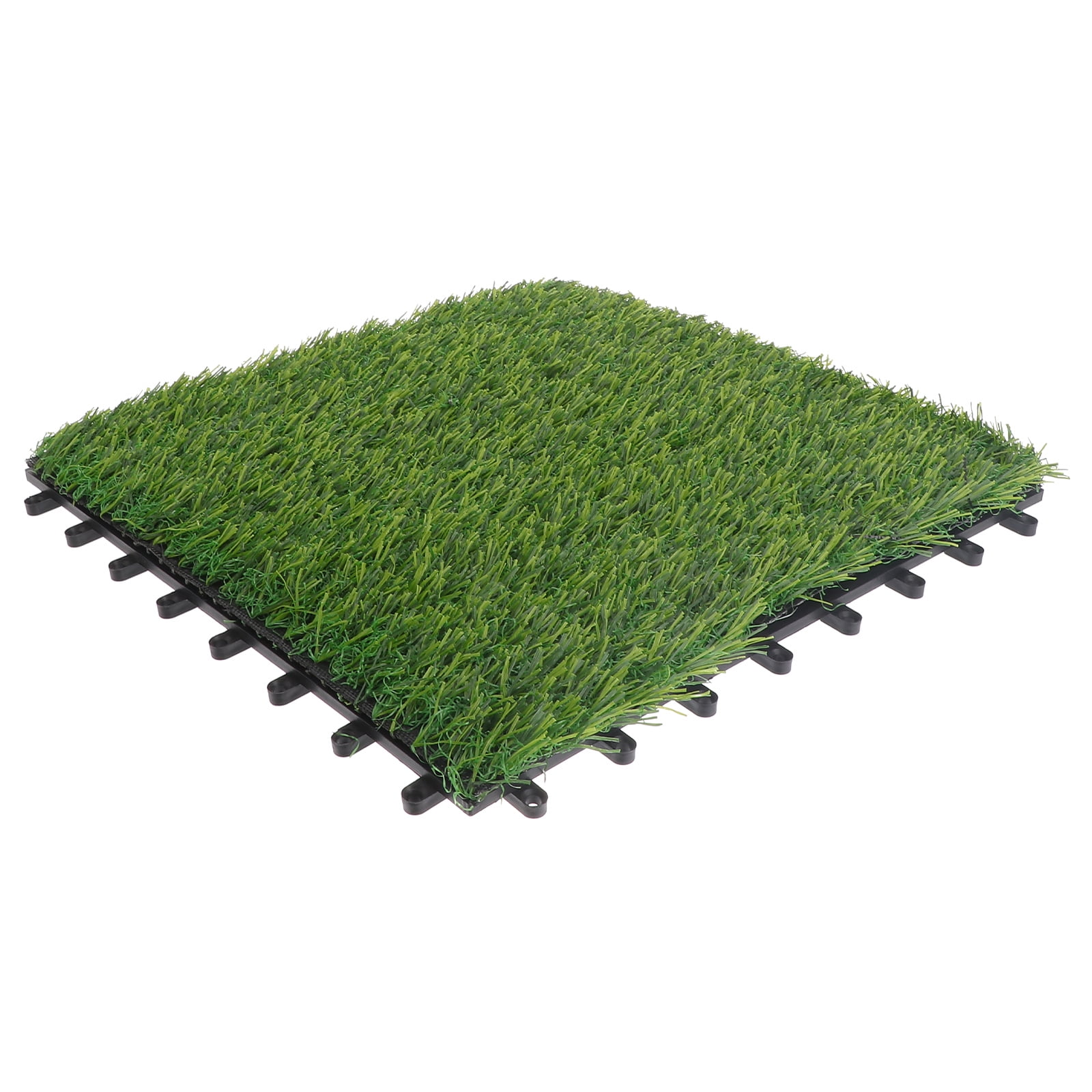 Artificial Turf Floor Decor Fake Grass for Patio Artificial Grass Tiles ...