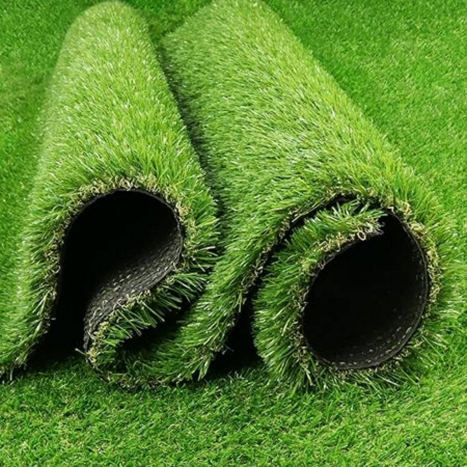 Artificial Turf Grass 3 FT × 5 FT, 1.38" Pile Height Synthetic Grass ...