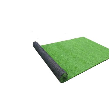 HR Indoor/Outdoor Fake Grass Doormat Rug - Durable Synthetic Turf with ...