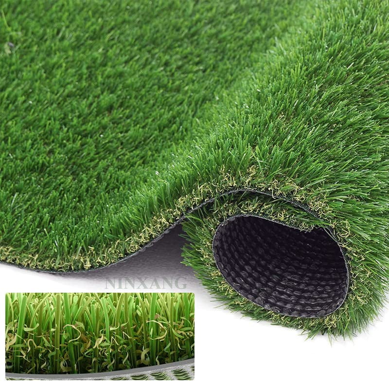Artificial Turf Grass Outdoor Realistic Fake Grass Deluxe Turf ...