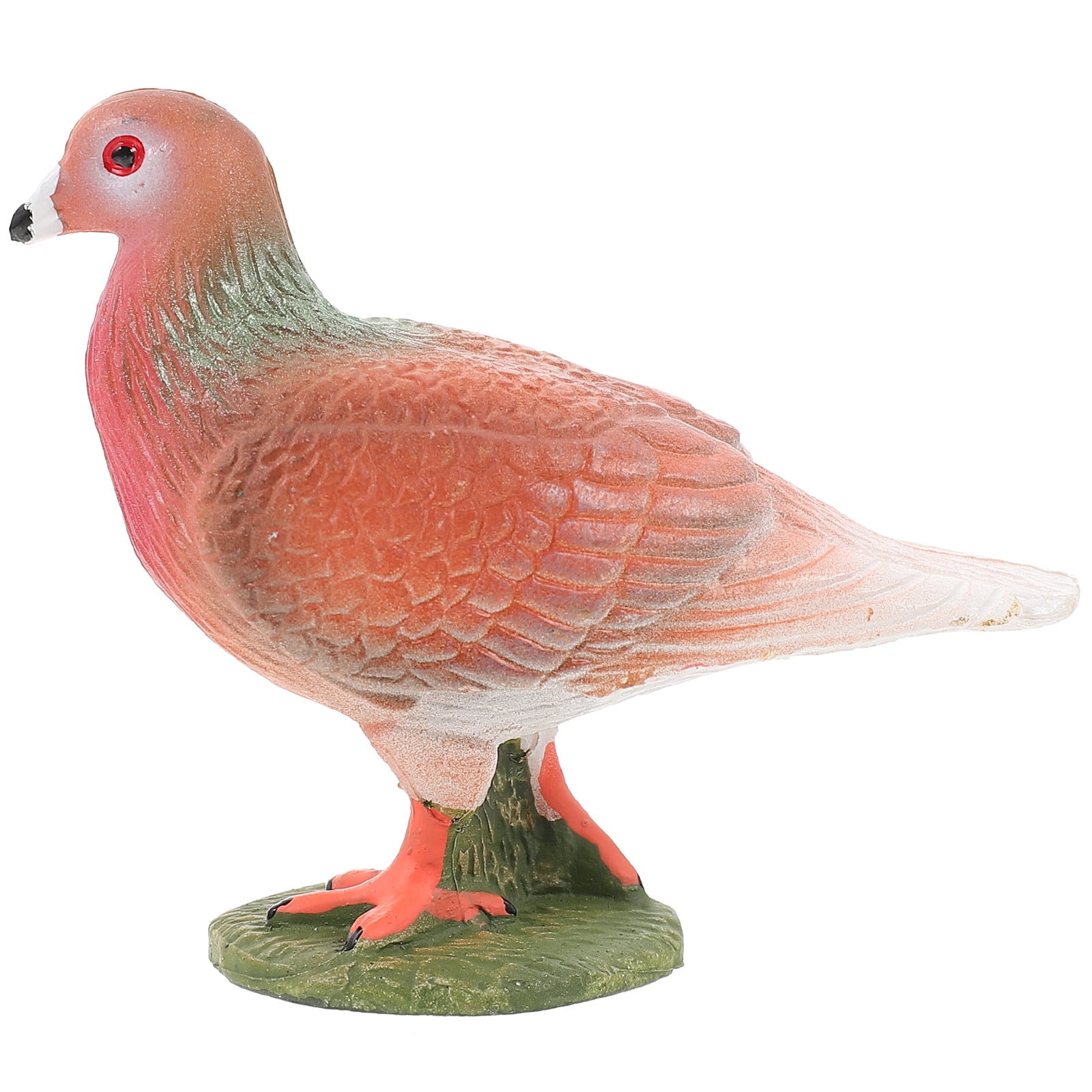 Artificial Turf Pigeon Plush Pigeon Model Toy Lifelike Dove Statue ...
