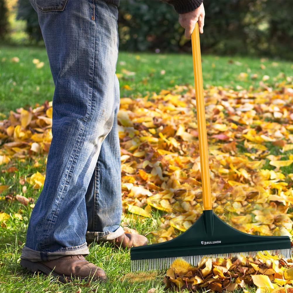 Artificial Turf Rake, 55" Long Whole-Piece Pole No Broke Design ...